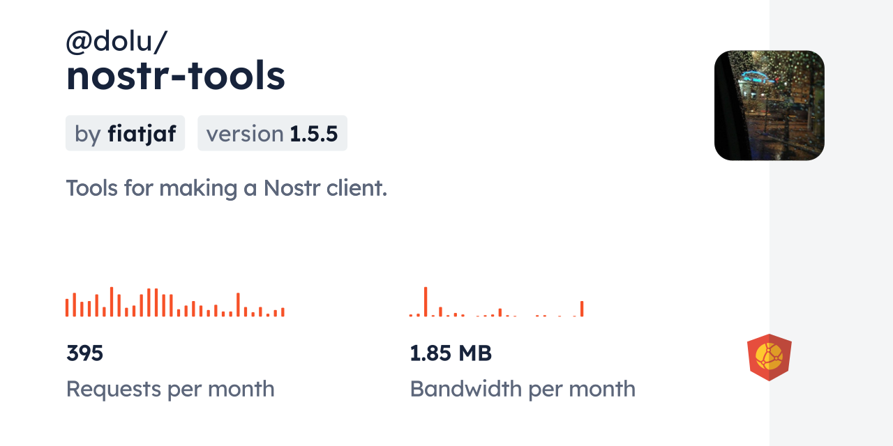 @dolu/nostr-tools CDN by jsDelivr - A CDN for npm and GitHub