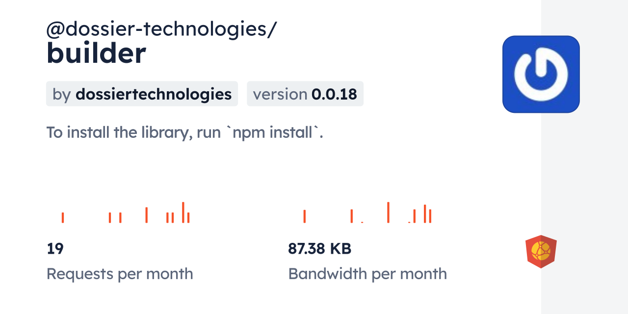 @dossier-technologies/builder CDN by jsDelivr - A CDN for npm and GitHub