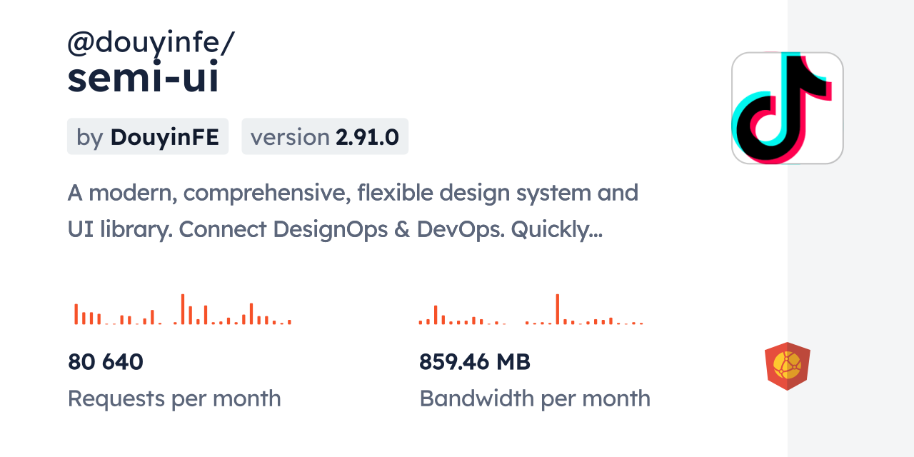 @douyinfe/semi-ui CDN by jsDelivr - A CDN for npm and GitHub
