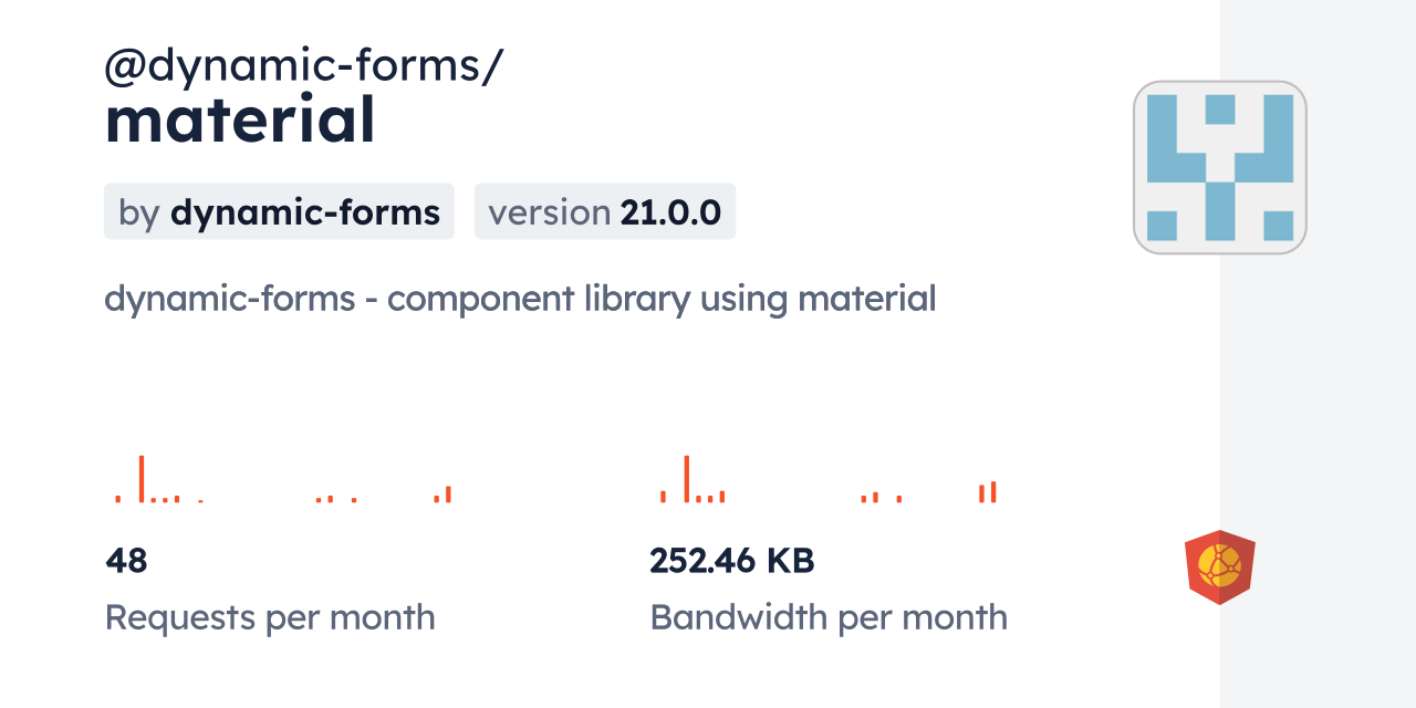 @dynamic-forms/material CDN by jsDelivr - A CDN for npm and GitHub