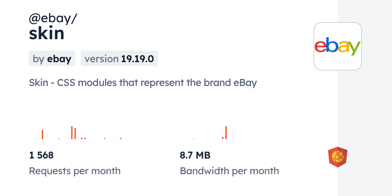 @ebay/skin CDN by jsDelivr - A CDN for npm and GitHub