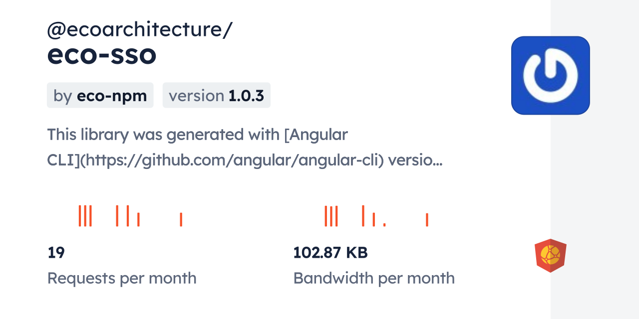 @ecoarchitecture/eco-sso CDN by jsDelivr - A CDN for npm and GitHub