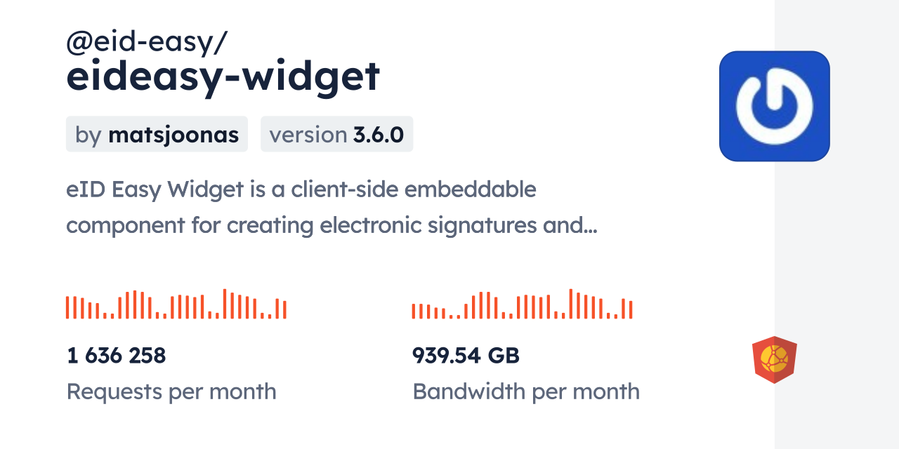 @eid-easy/eideasy-widget CDN by jsDelivr - A CDN for npm and GitHub