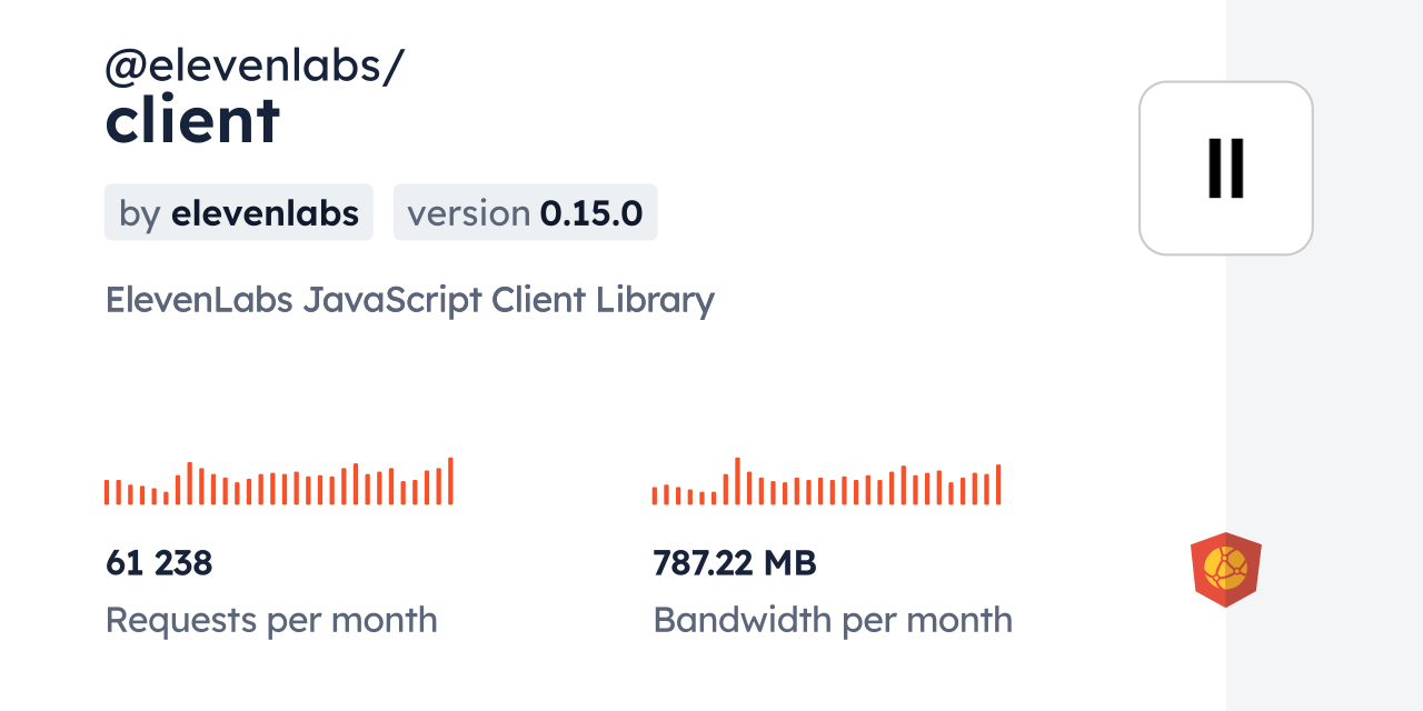 @elevenlabs/client CDN by jsDelivr - A CDN for npm and GitHub