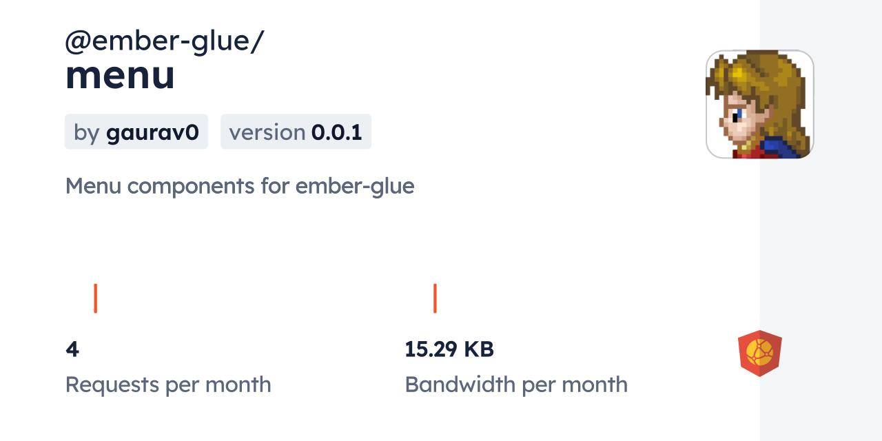 @ember-glue/menu CDN by jsDelivr - A CDN for npm and GitHub