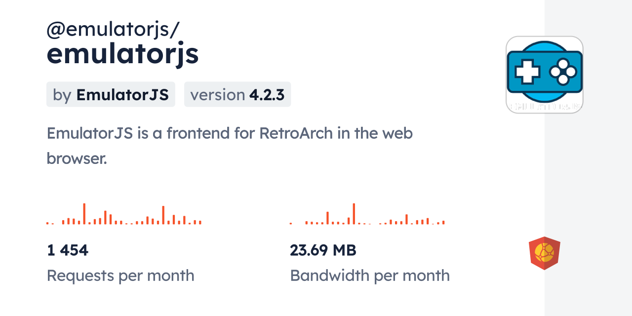 @emulatorjs/emulatorjs CDN by jsDelivr - A CDN for npm and GitHub