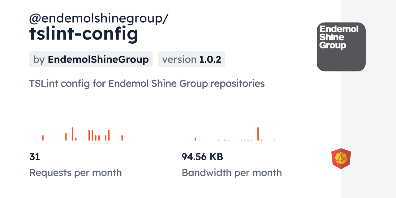 @endemolshinegroup/tslint-config CDN by jsDelivr - A CDN for npm and GitHub