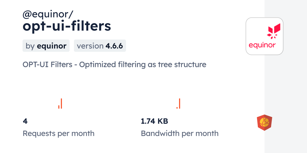 @equinor/opt-ui-filters CDN by jsDelivr - A CDN for npm and GitHub