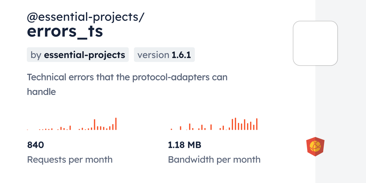 @essential-projects/errors_ts CDN by jsDelivr - A CDN for npm and GitHub