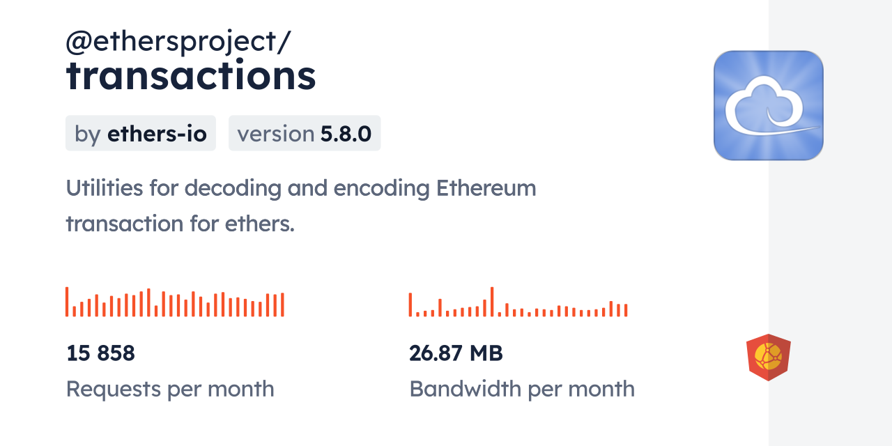 @ethersproject/transactions CDN by jsDelivr - A CDN for npm and GitHub