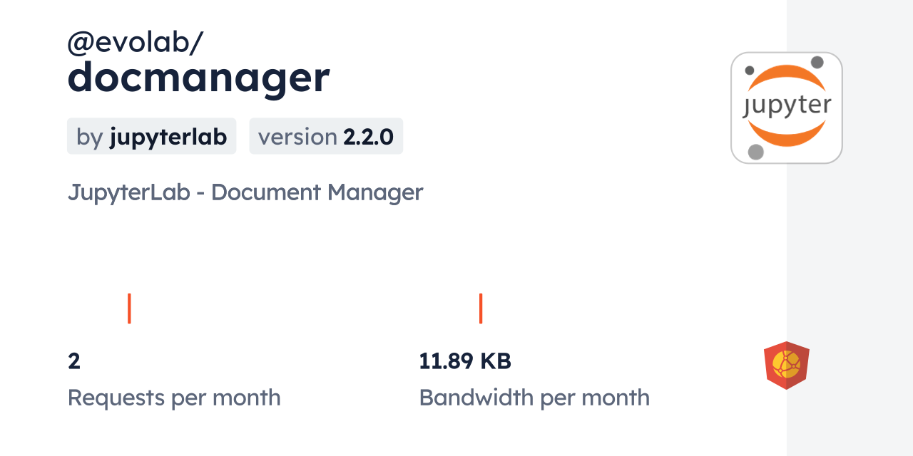 @evolab/docmanager CDN by jsDelivr - A CDN for npm and GitHub