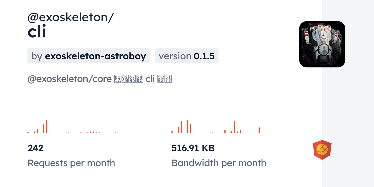 @exoskeleton/cli CDN by jsDelivr - A CDN for npm and GitHub