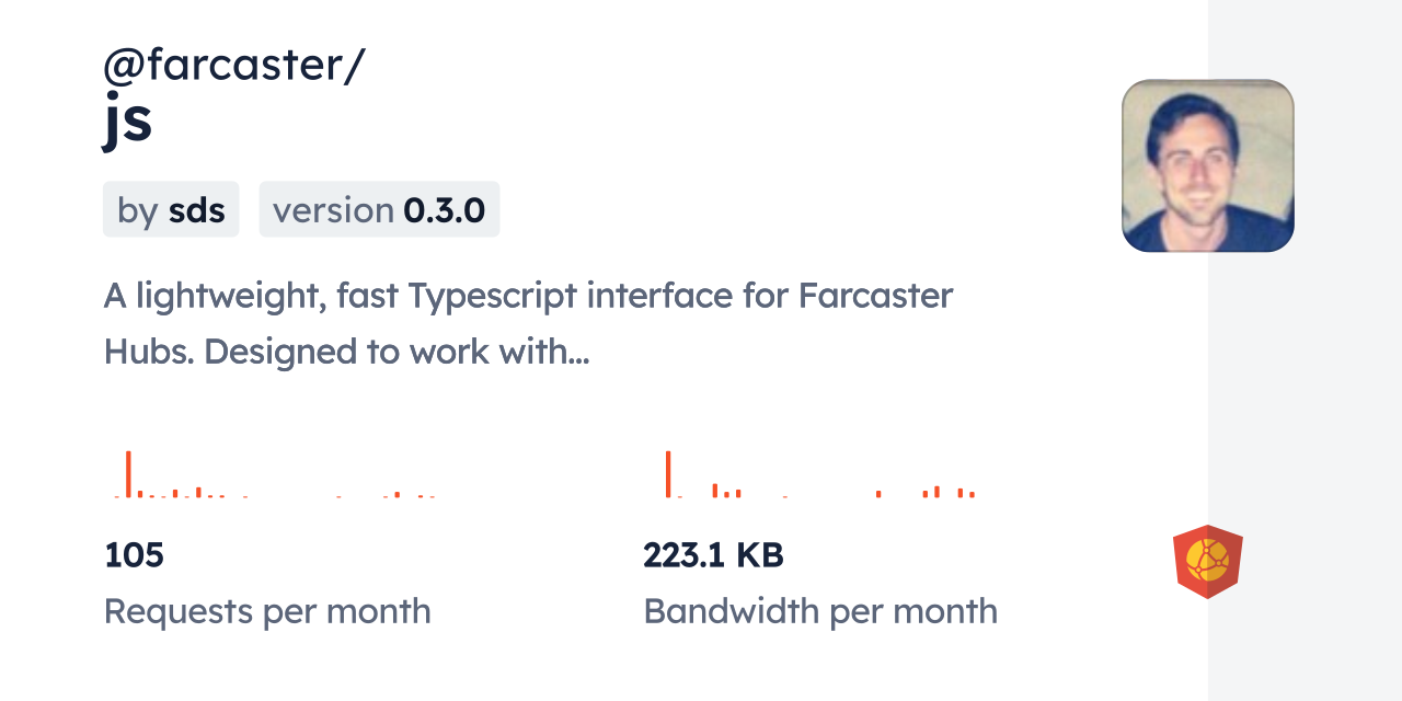 @farcaster/js CDN by jsDelivr - A CDN for npm and GitHub