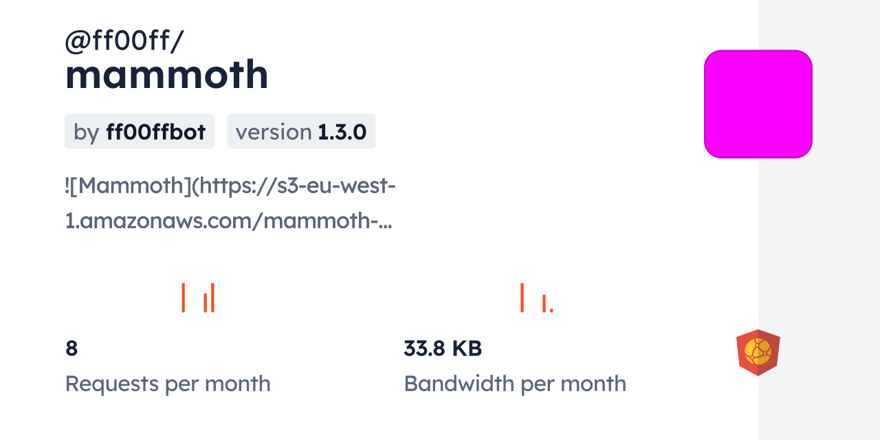 @ff00ff/mammoth CDN by jsDelivr - A CDN for npm and GitHub
