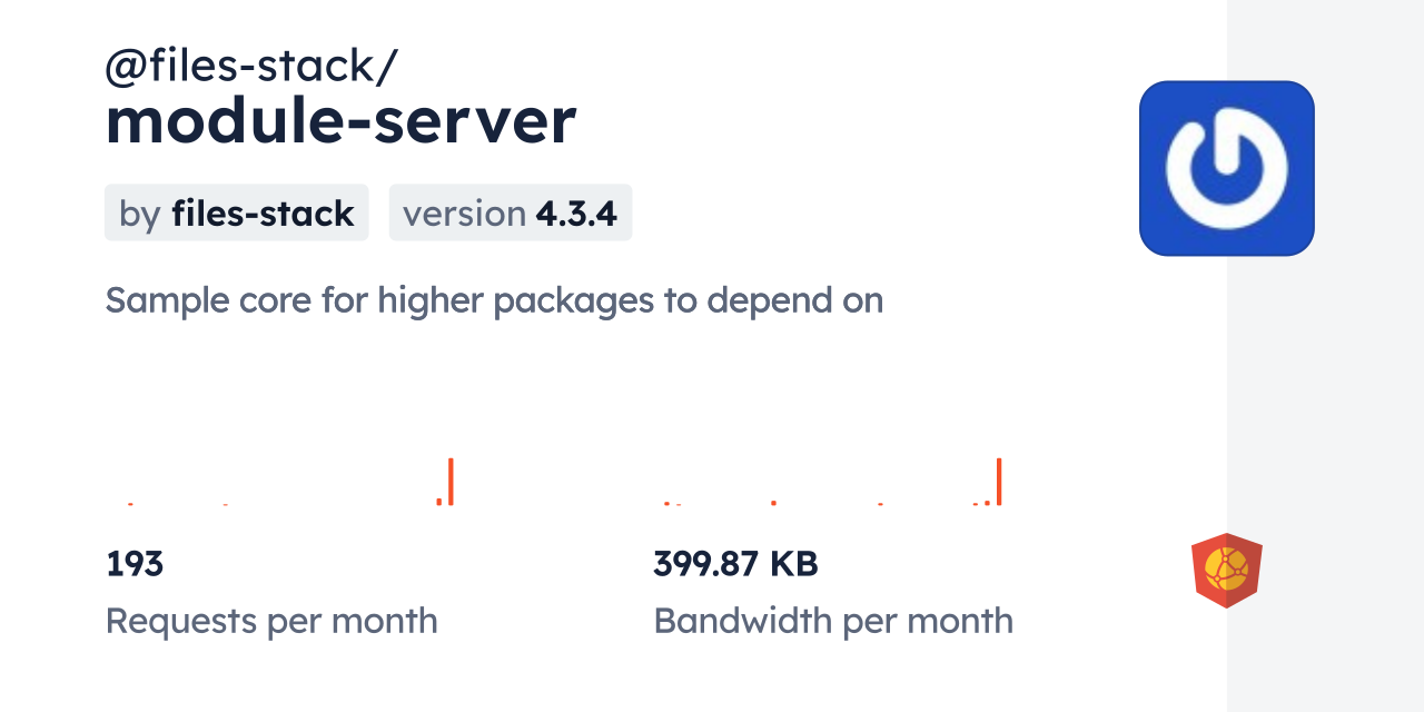 @files-stack/module-server CDN by jsDelivr - A CDN for npm and GitHub
