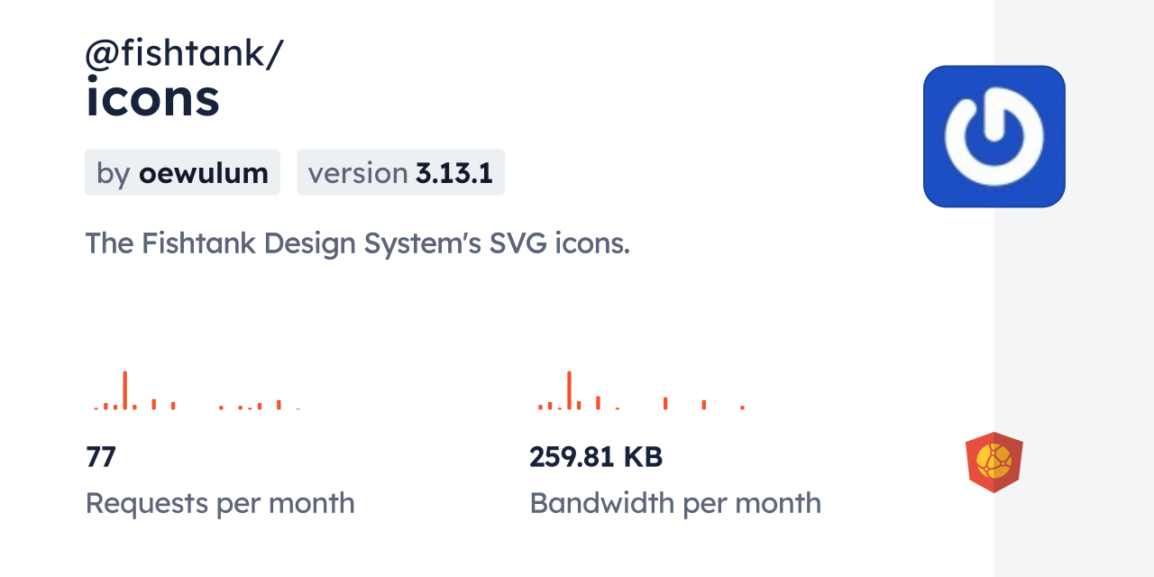 @fishtank/icons CDN by jsDelivr - A CDN for npm and GitHub