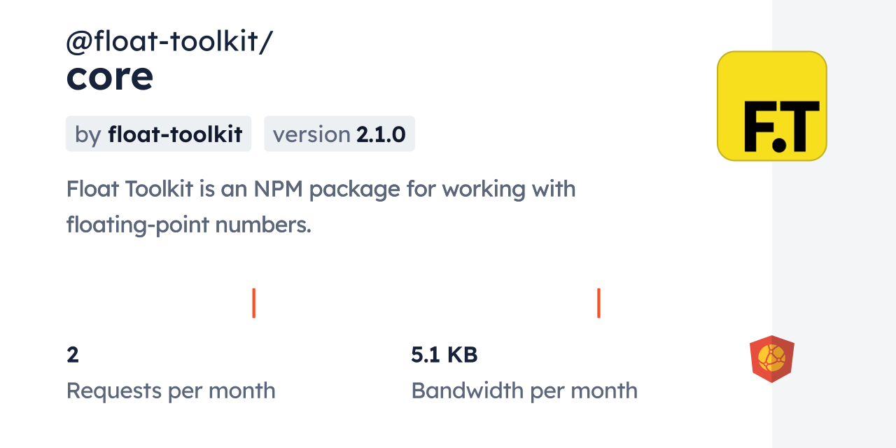 @float-toolkit/core CDN by jsDelivr - A CDN for npm and GitHub