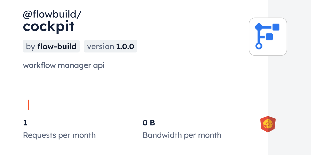 @flowbuild/cockpit CDN by jsDelivr - A CDN for npm and GitHub