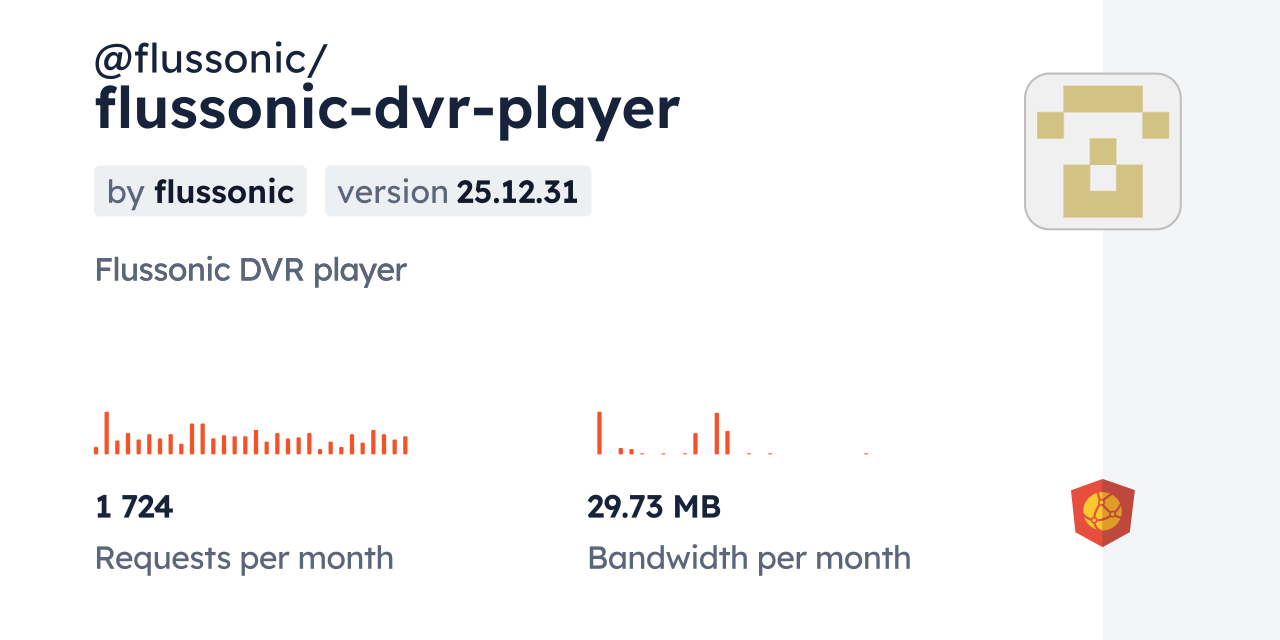 @flussonic/flussonic-dvr-player CDN by jsDelivr - A CDN for npm and GitHub