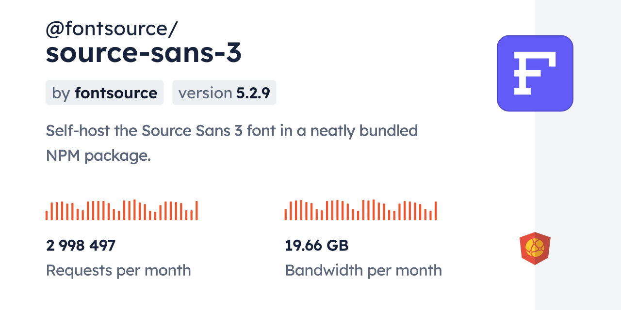 @fontsource/source-sans-3 CDN by jsDelivr - A CDN for npm and GitHub