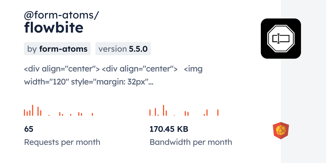 @form-atoms/flowbite CDN by jsDelivr - A CDN for npm and GitHub