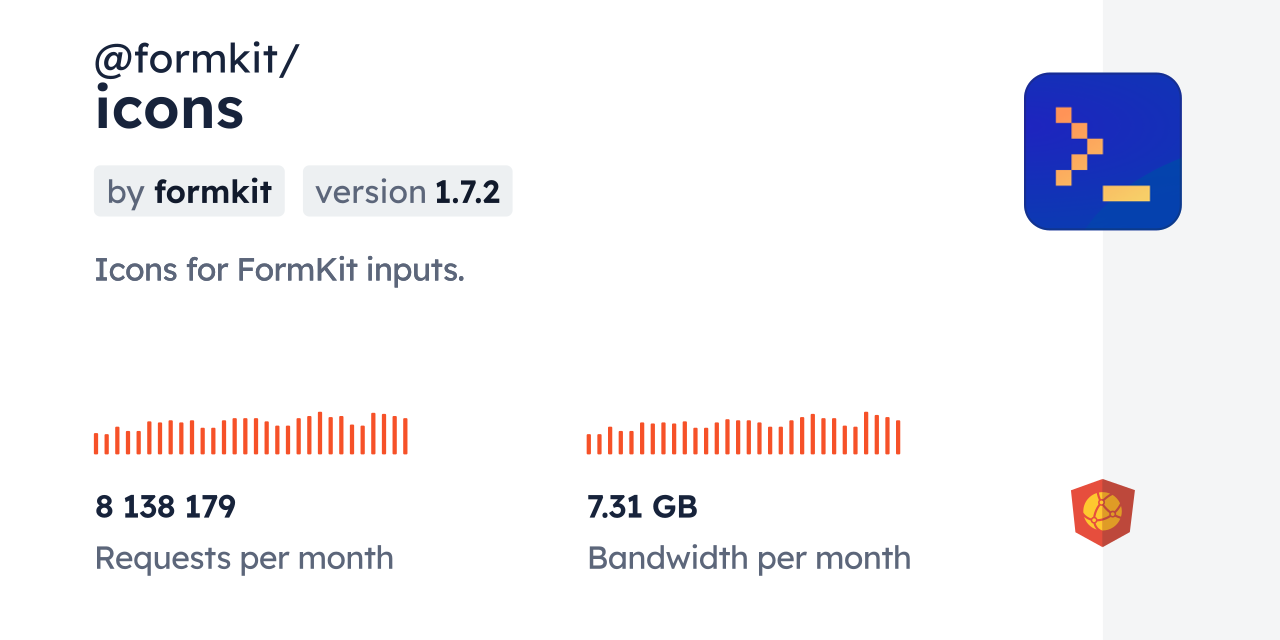 @formkit/icons CDN by jsDelivr - A CDN for npm and GitHub