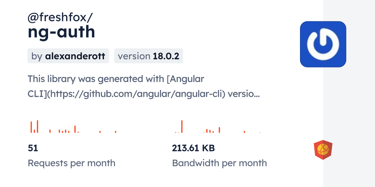 @freshfox/ng-auth CDN by jsDelivr - A CDN for npm and GitHub