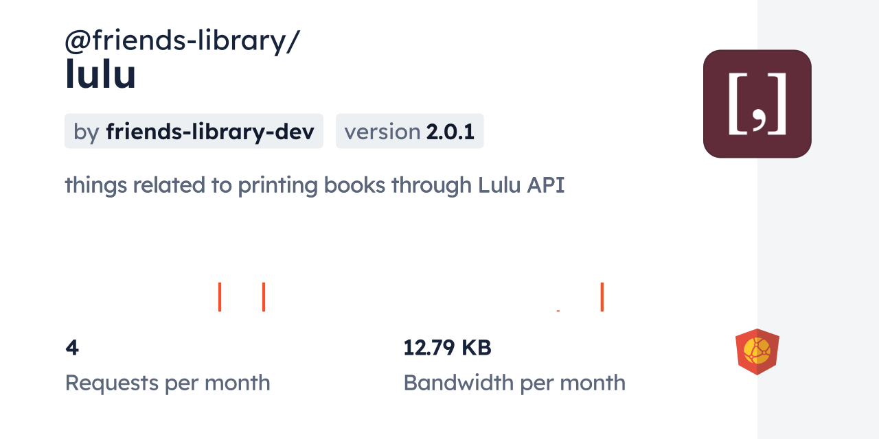 @friends-library/lulu CDN by jsDelivr - A CDN for npm and GitHub