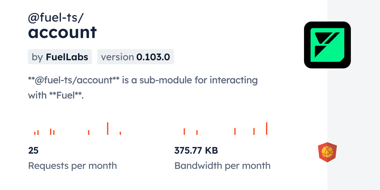 @fuel-ts/account CDN by jsDelivr - A CDN for npm and GitHub