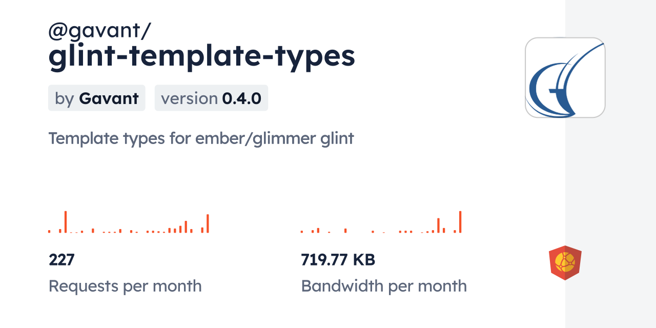 @gavant/glint-template-types CDN by jsDelivr - A CDN for npm and GitHub