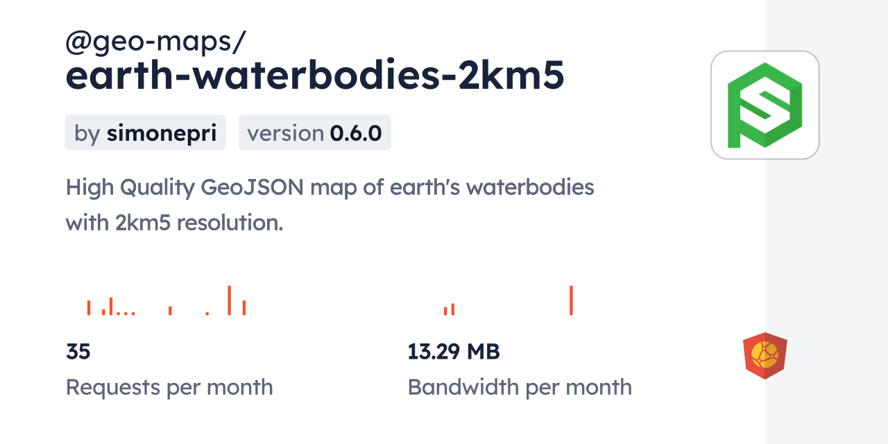 @geo-maps/earth-waterbodies-2km5 CDN by jsDelivr - A CDN for npm and GitHub