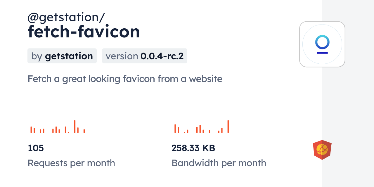 @getstation/fetch-favicon CDN by jsDelivr - A CDN for npm and GitHub