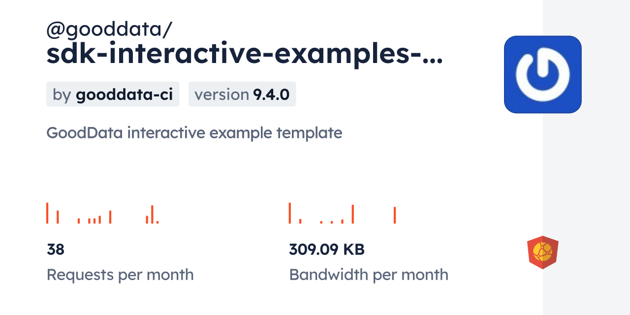 @gooddata/sdk-interactive-examples-template CDN by jsDelivr - A CDN for npm and GitHub