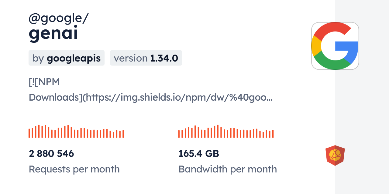 @google/genai CDN by jsDelivr - A CDN for npm and GitHub
