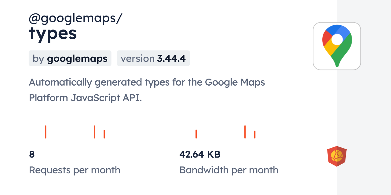 @googlemaps/types CDN by jsDelivr - A CDN for npm and GitHub