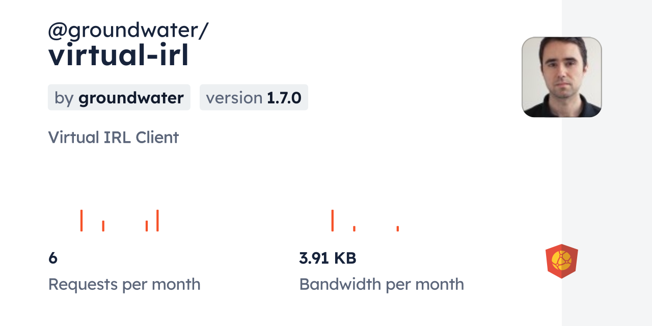 @groundwater/virtual-irl CDN by jsDelivr - A CDN for npm and GitHub