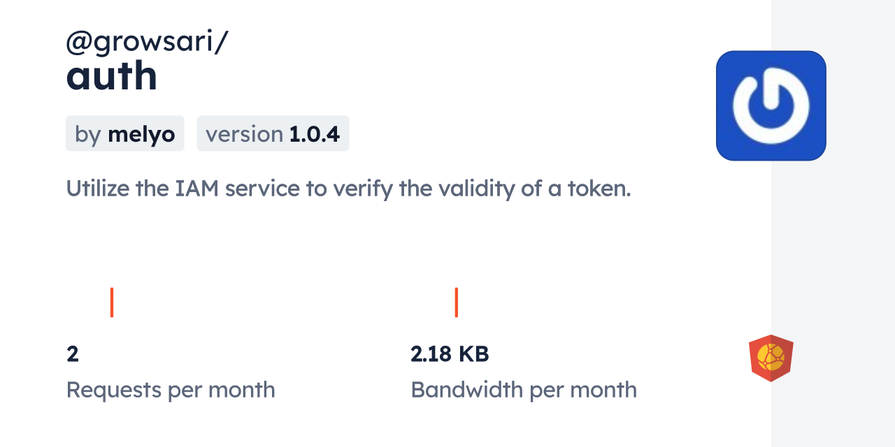 @growsari/auth CDN by jsDelivr - A CDN for npm and GitHub