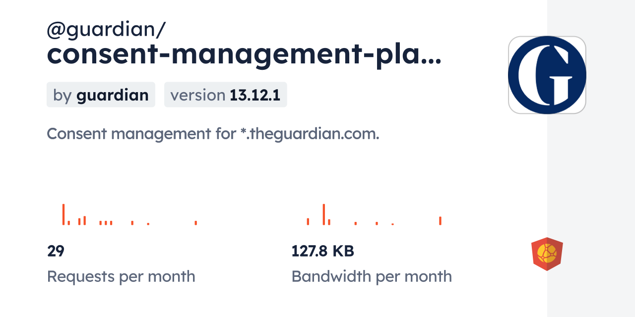 @guardian/consent-management-platform CDN by jsDelivr - A CDN for npm and GitHub