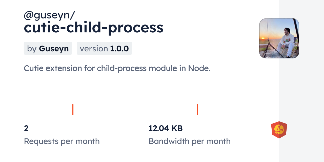 @guseyn/cutie-child-process CDN by jsDelivr - A CDN for npm and GitHub