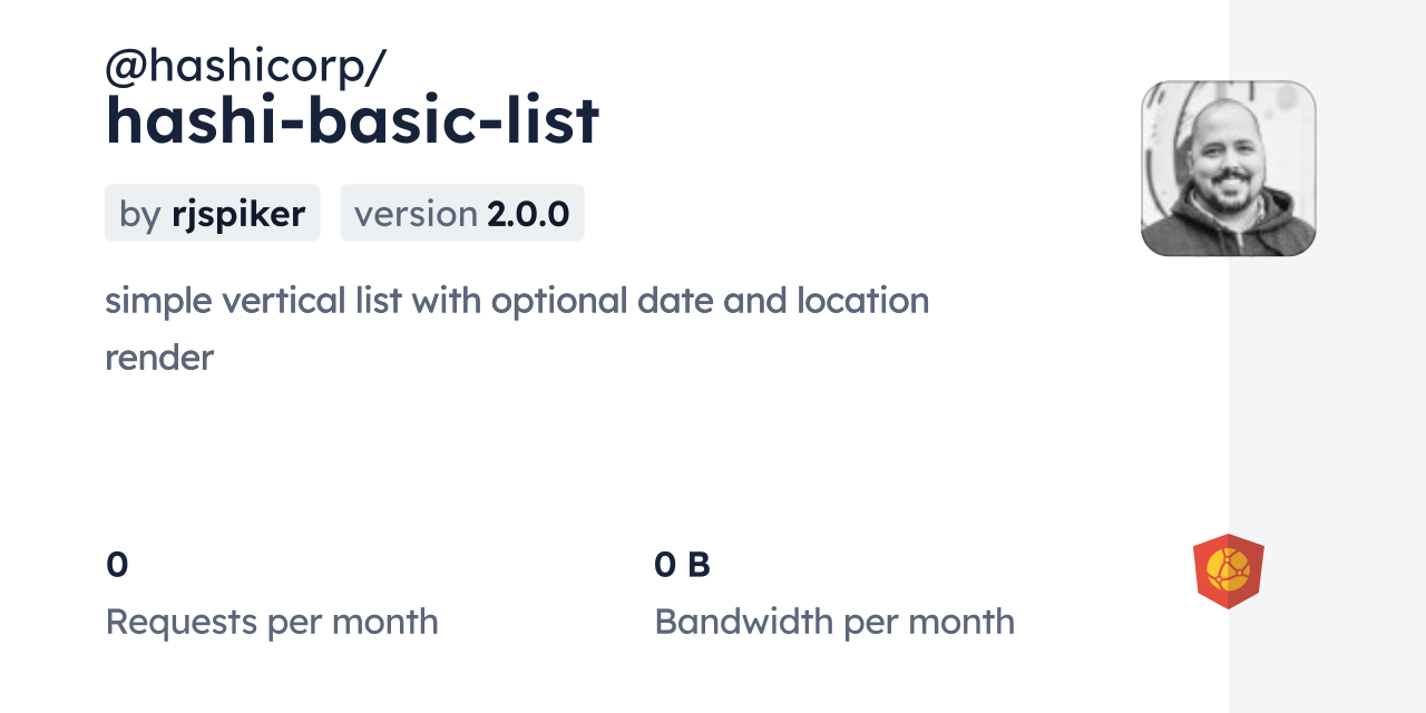 @hashicorp/hashi-basic-list CDN by jsDelivr - A CDN for npm and GitHub
