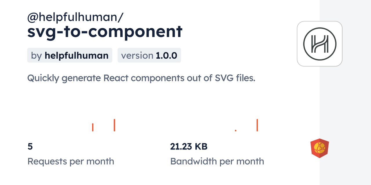 @helpfulhuman/svg-to-component CDN by jsDelivr - A CDN for npm and GitHub