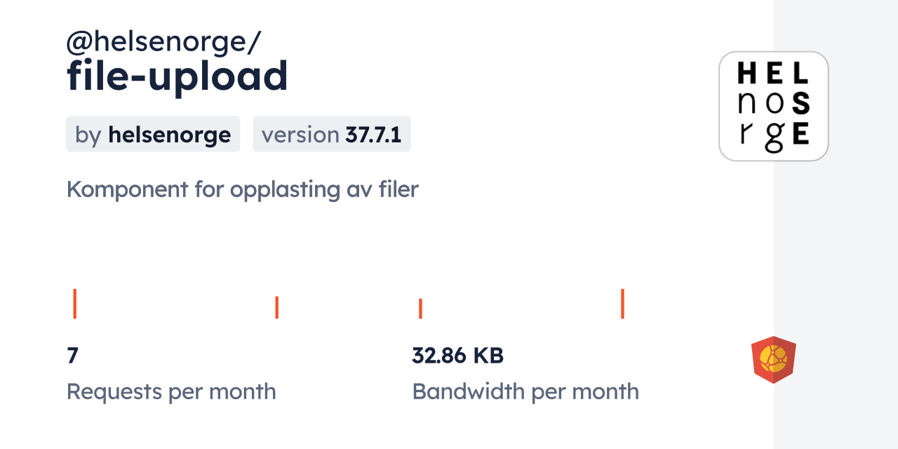@helsenorge/file-upload CDN by jsDelivr - A CDN for npm and GitHub