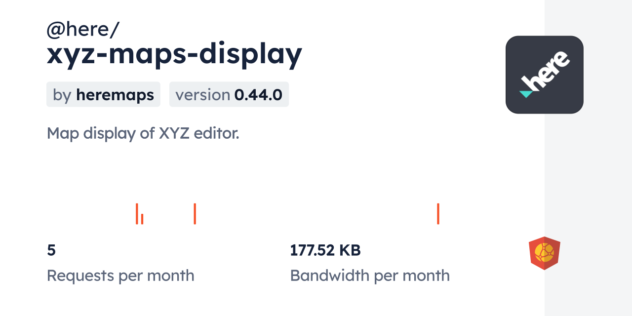 @here/xyz-maps-display CDN by jsDelivr - A CDN for npm and GitHub