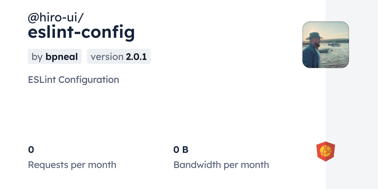 @hiro-ui/eslint-config CDN by jsDelivr - A CDN for npm and GitHub