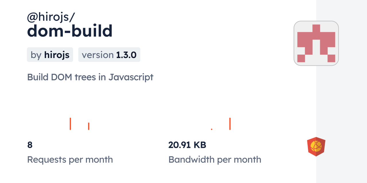 @hirojs/dom-build CDN by jsDelivr - A CDN for npm and GitHub