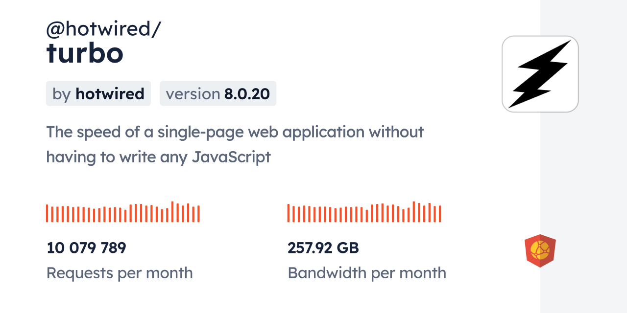 @hotwired/turbo CDN by jsDelivr - A CDN for npm and GitHub