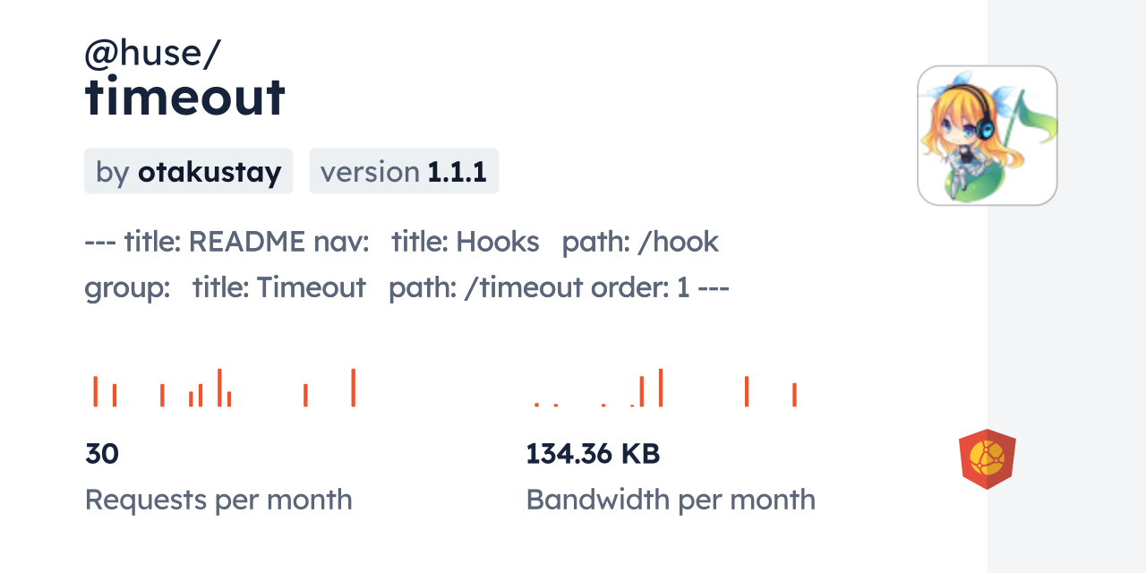 @huse/timeout CDN by jsDelivr - A CDN for npm and GitHub