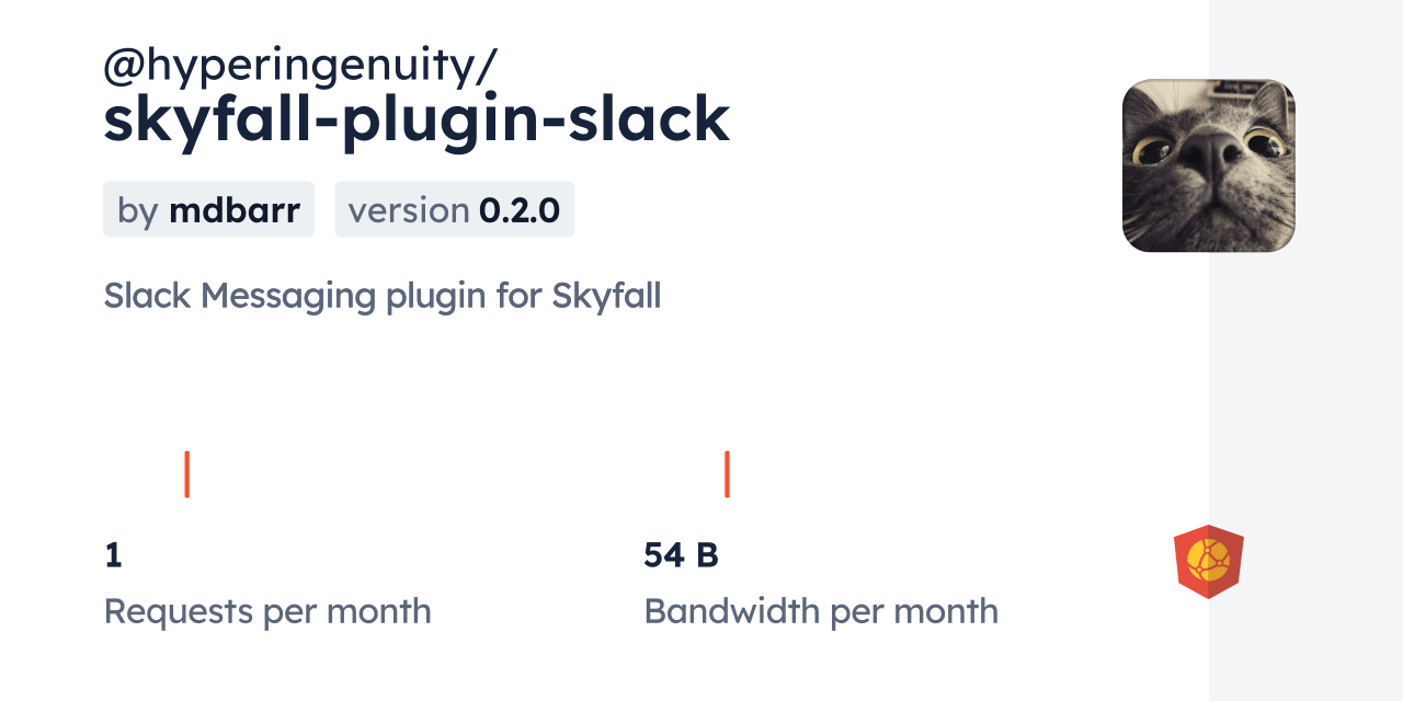 @hyperingenuity/skyfall-plugin-slack CDN by jsDelivr - A CDN for npm ...