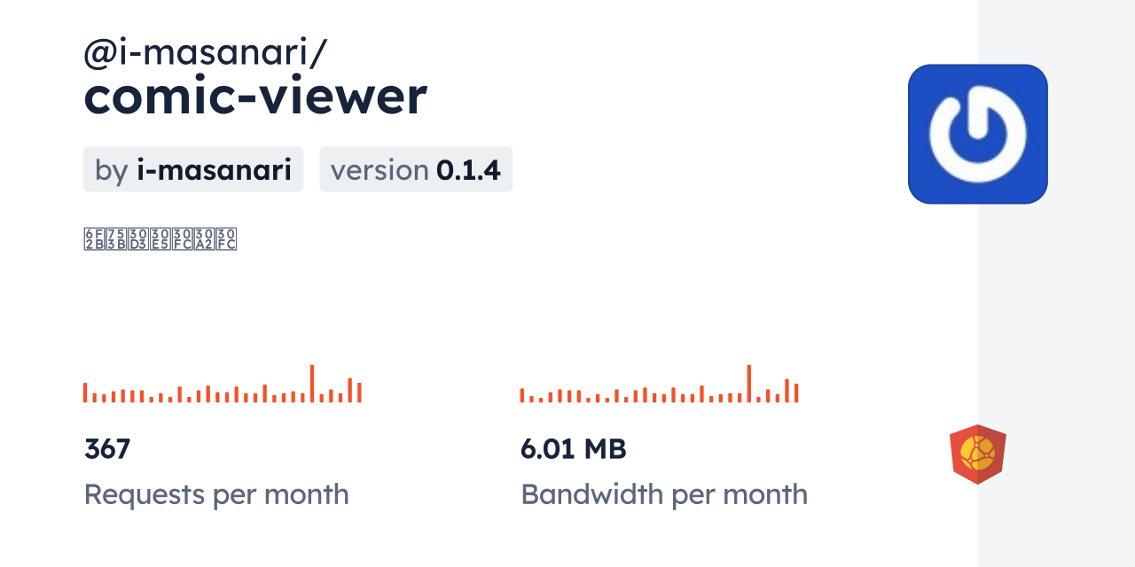 @i-masanari/comic-viewer CDN by jsDelivr - A CDN for npm and GitHub