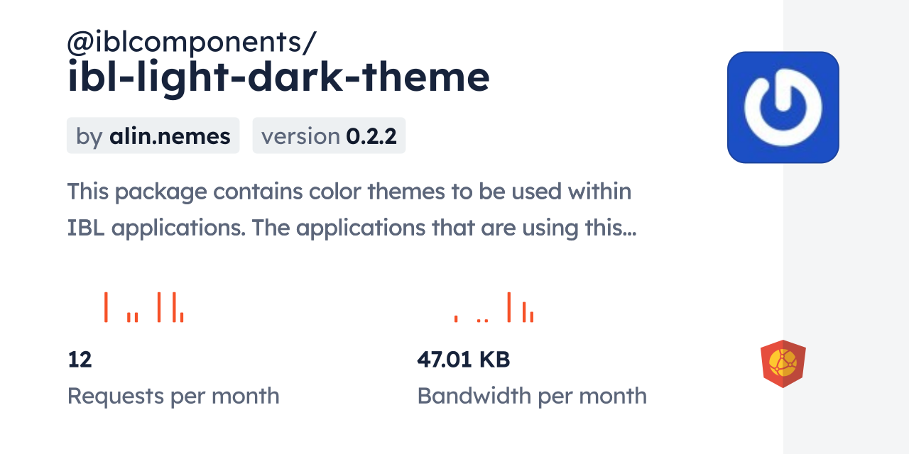 @iblcomponents/ibl-light-dark-theme CDN by jsDelivr - A CDN for npm and ...